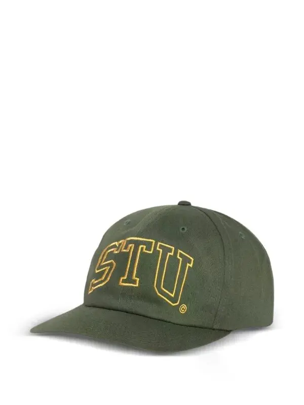 StÜssy Stu Arch Baseball Cap - Green