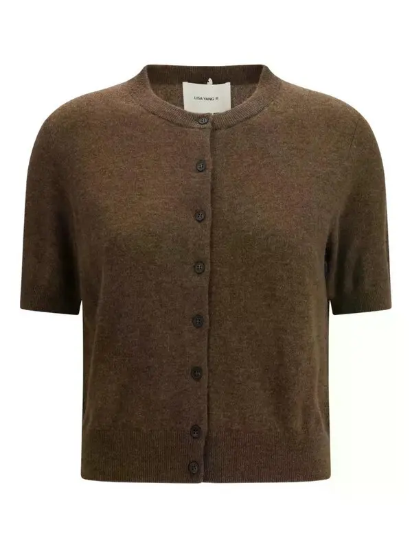 LISA YANG Marene Buttoned Cardigan