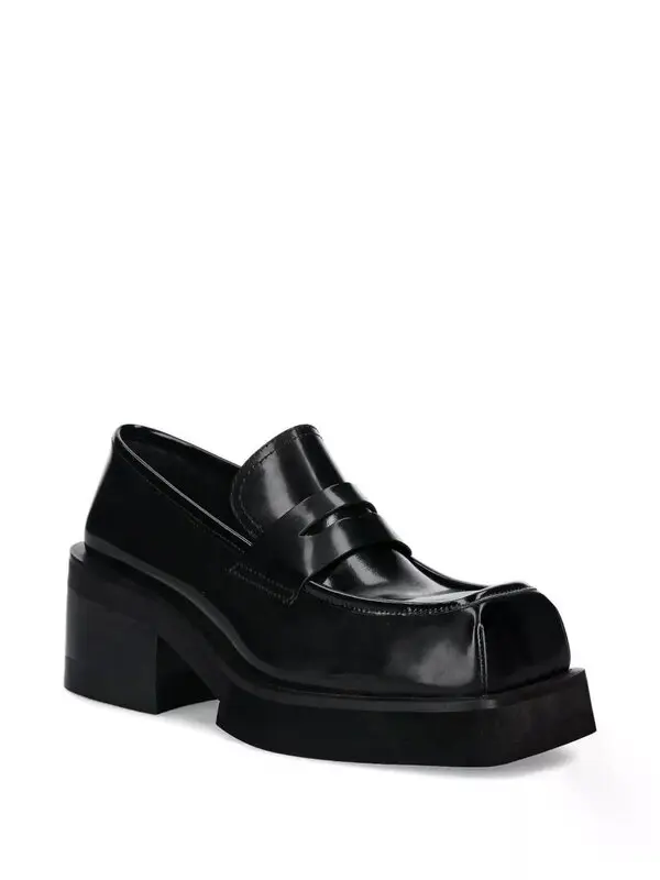 Jeffrey Campbell Square-toe Block Heel Pumps