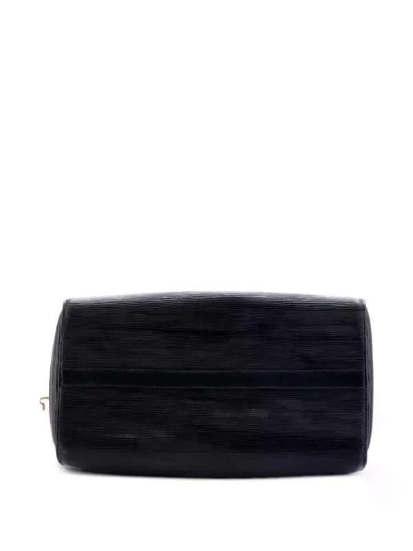 LOUIS VUITTON Speedy Handbag Epi Leather 30 - Black
