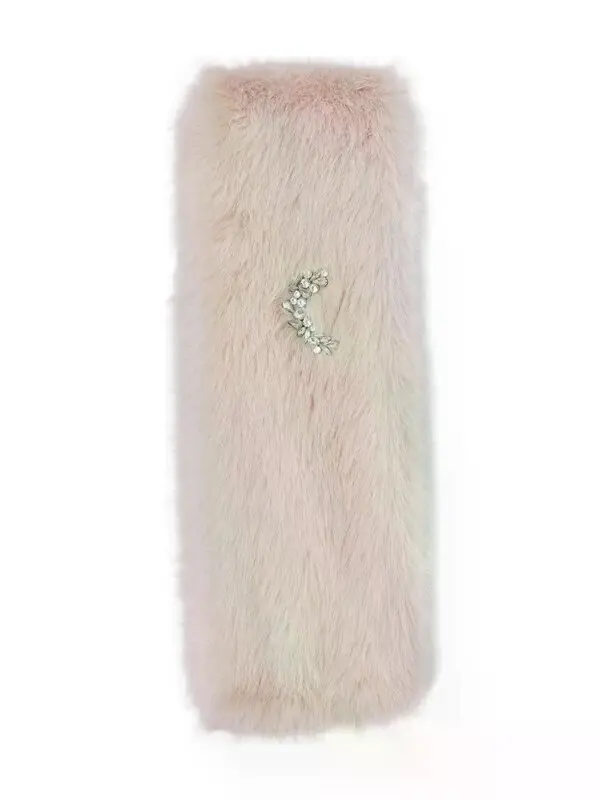 Liu Jo Bejewelled Stole - Neutrals