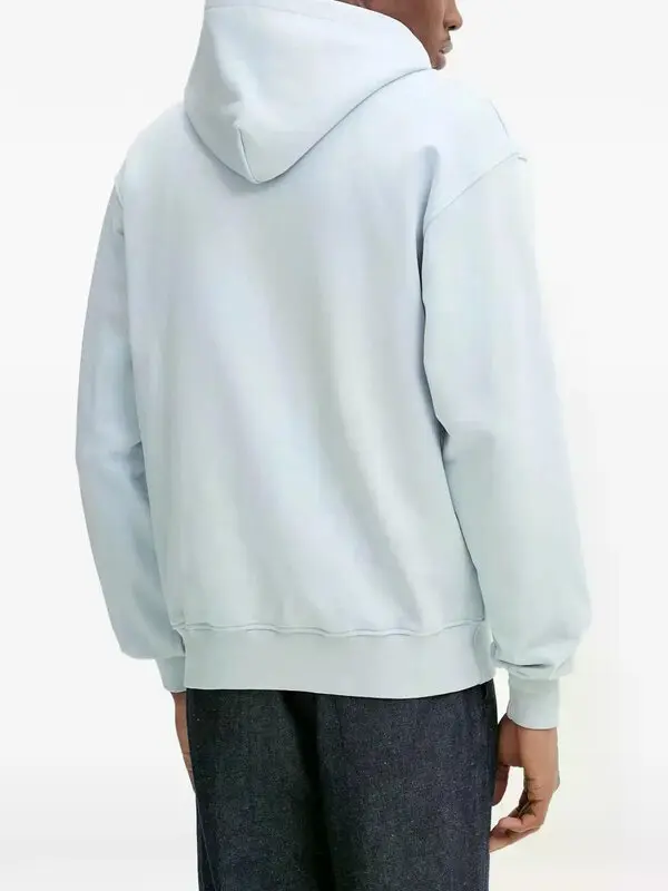INBETWEENERS Embroidered Hooded Sweatshirt - Blue