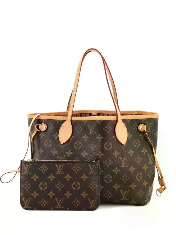 LOUIS VUITTON Neverfull Nm Monogram Canvas Pm Tote Bag