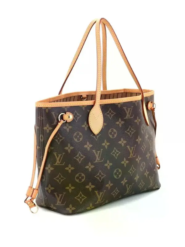 LOUIS VUITTON Neverfull Nm Monogram Canvas Pm Tote Bag