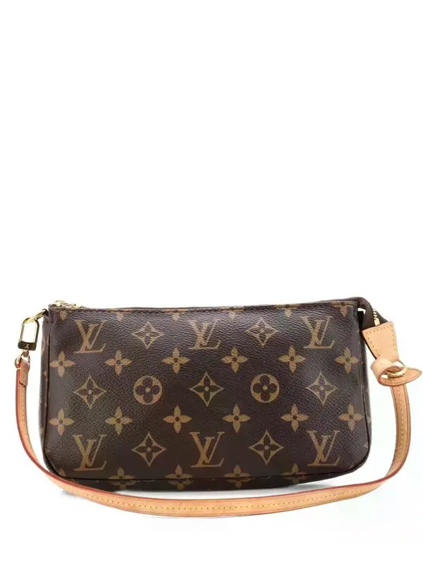 LOUIS VUITTON Pochette Accessoires Nm Monogram Clutch - Brown
