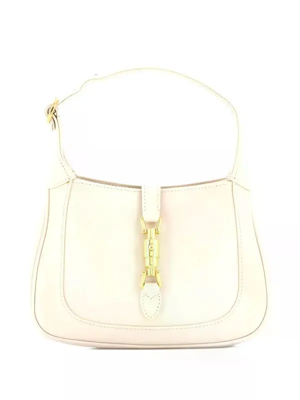 Gucci Jackie 1961 Leather Mini Hobo Bag - Neutrals