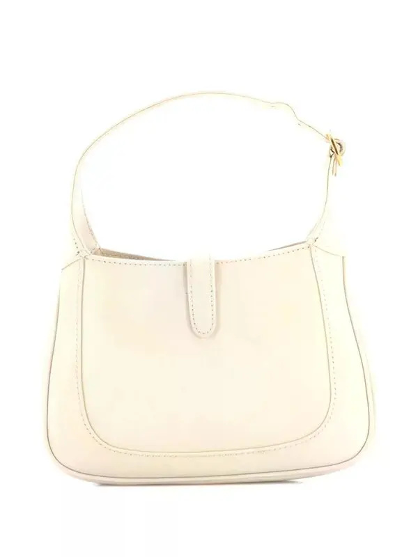 Gucci Jackie 1961 Leather Mini Hobo Bag - Neutrals