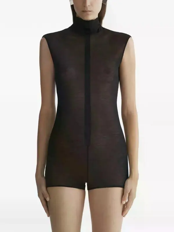 MUGLER Turtleneck Bodysuit