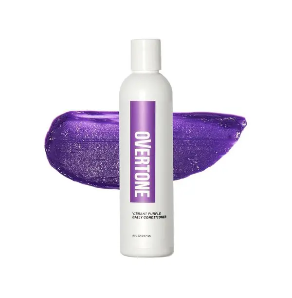 OVERTONE Color Depositing Daily Conditioner Oz Tube - Vibrant Purple