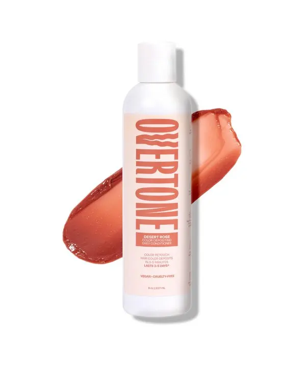 OVERTONE Color Depositing Daily Conditioner Oz Tube - Desert Rose