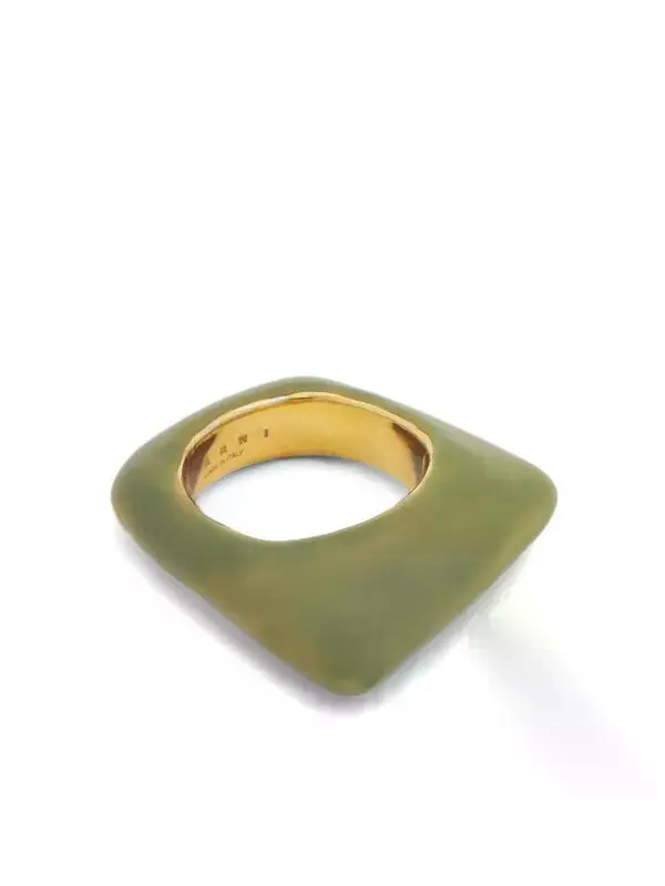 Marni Trapeze Enamel Ring