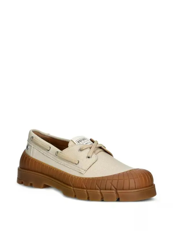 Kenzo Lace-up Chunky Loafers