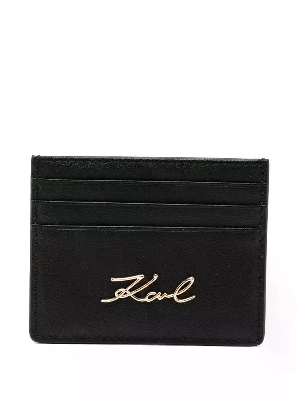 Karl Lagerfeld K/signature Cardholder - Black