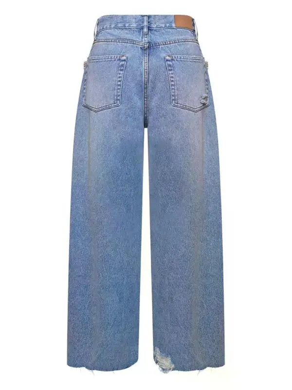 PatBO Camila Coelho Beaded Jeans