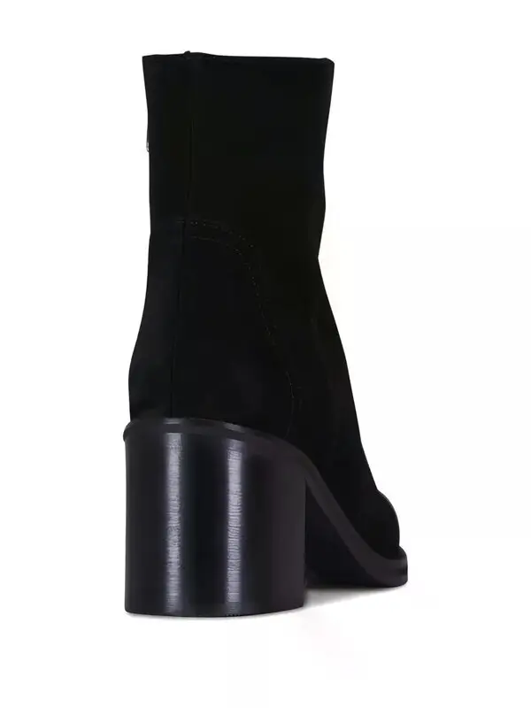 Aquatalia Block-heel Ankle Boots - Black