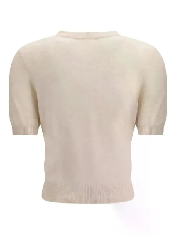 LISA YANG Cashmere Button Cardigan - Neutrals