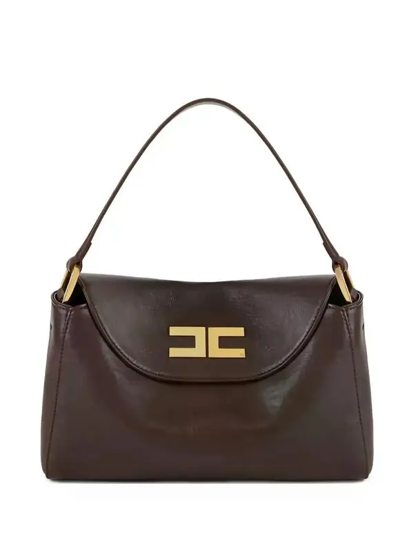 Elisabetta Franchi Small Avenue Bag With Gold-tone Double C Logo