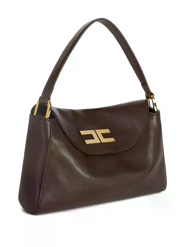 Elisabetta Franchi Small Avenue Bag With Gold-tone Double C Logo