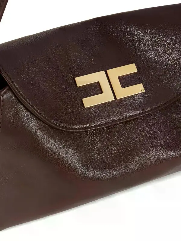 Elisabetta Franchi Small Avenue Bag With Gold-tone Double C Logo