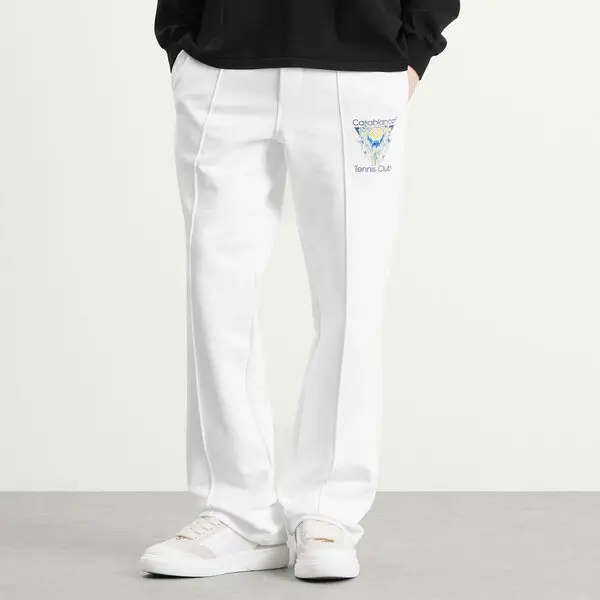 Casablanca Tennis Club Icon Pintuck Jogger