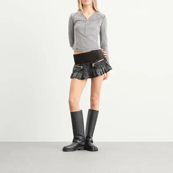 Miss Sixty Knwls X Mini Skirt