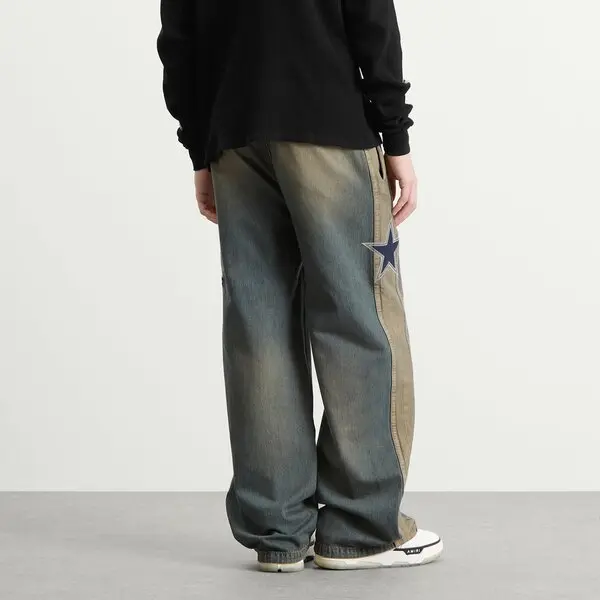 Amiri Sport Denim Track Pants