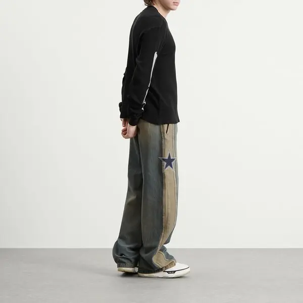 Amiri Sport Denim Track Pants