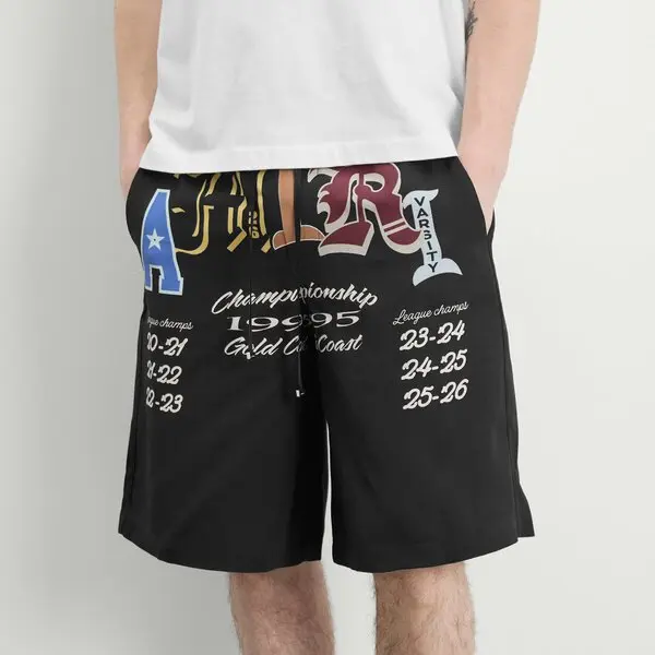 Amiri Varsity Patch Shorts