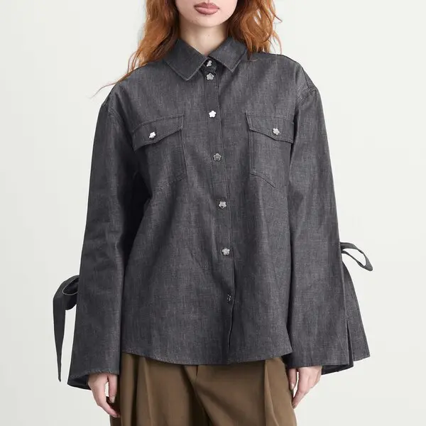 Cecilie Bahnsen Coral Denim Shirt