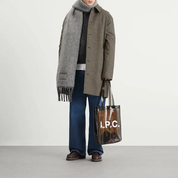 A.p.c. Lou Tote Bag - Anthracite