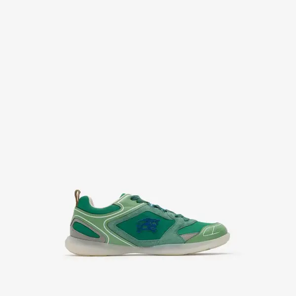 Burberry Matrix Sport Sneakers - Cosmos Green