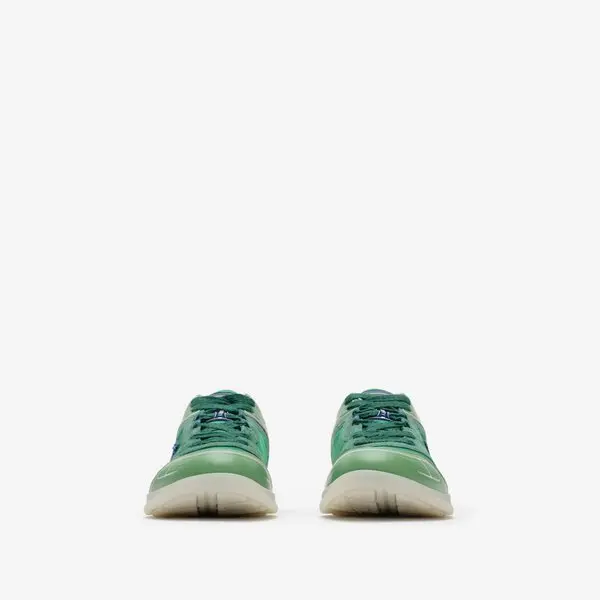 Burberry Matrix Sport Sneakers - Cosmos Green