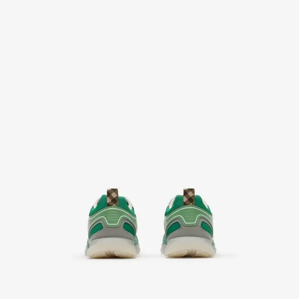 Burberry Matrix Sport Sneakers - Cosmos Green