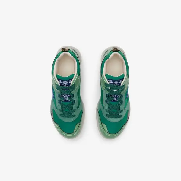 Burberry Matrix Sport Sneakers - Cosmos Green