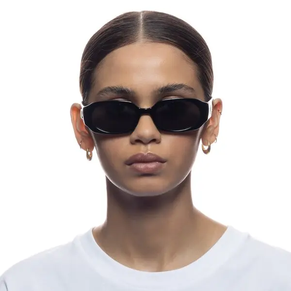 Le Specs Shebang Oval Sunglasses