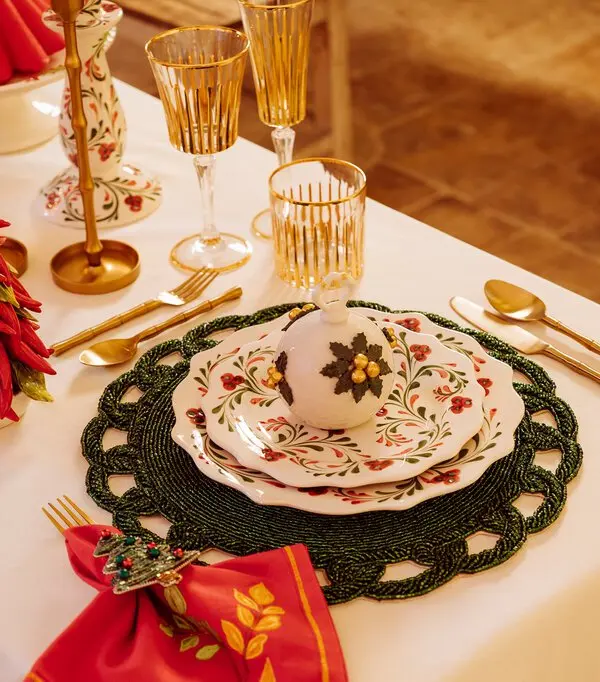 LES-OTTOMANS Beaded Placemat