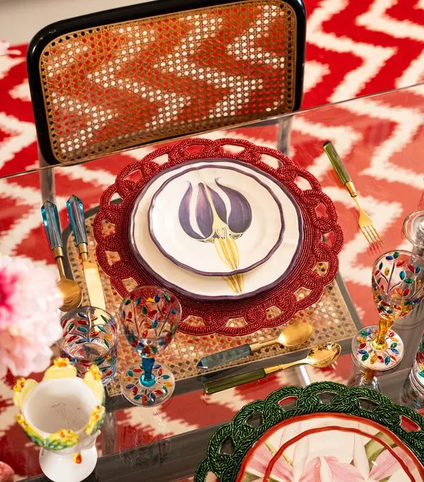 LES-OTTOMANS Beaded Placemat