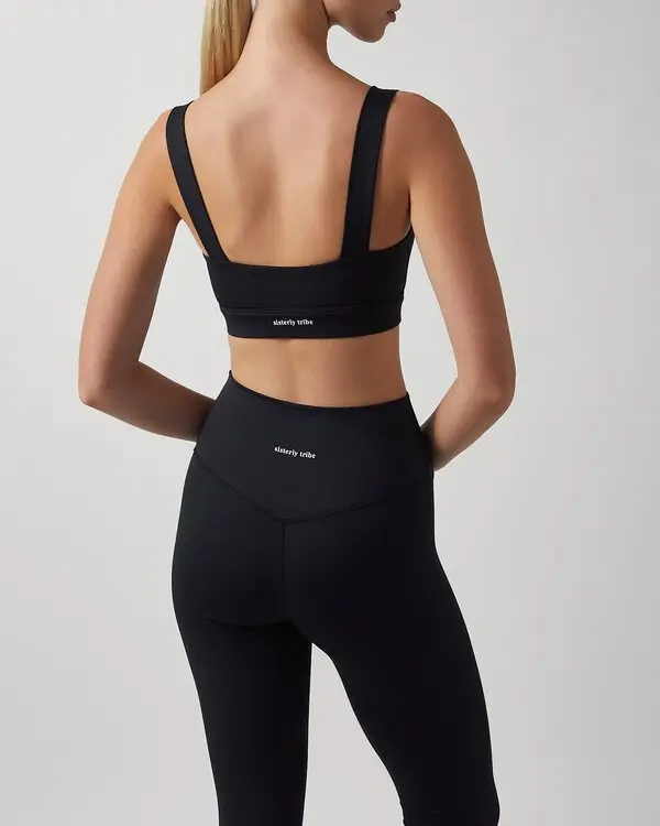 SISTERLY TRIBE Softscupt Sweetheart Bra Svart