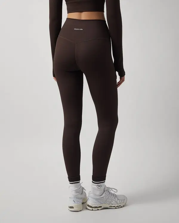 SISTERLY TRIBE Softsculpt Leggings Full - Espresso