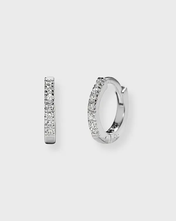CBYC Earrings Petite Huggies - Silver