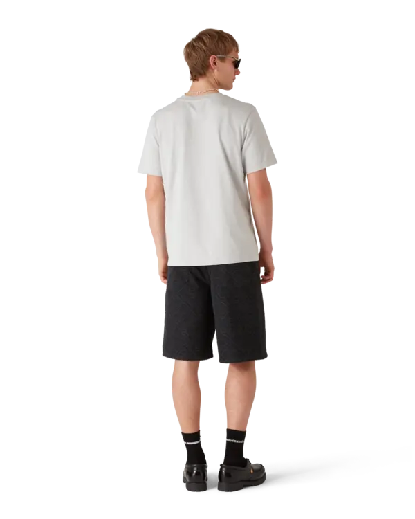 Casablanca Grey Diamond Logo Short Sleeve T-shirt