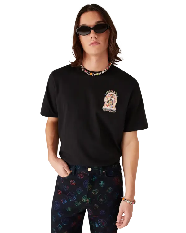 Casablanca The Essential Experience L'arche Logo Short Sleeve T-shirt