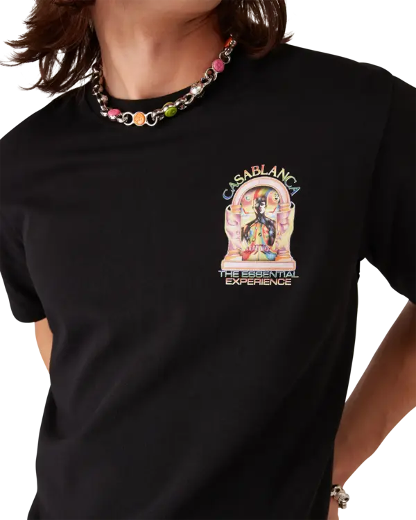 Casablanca The Essential Experience L'arche Logo Short Sleeve T-shirt