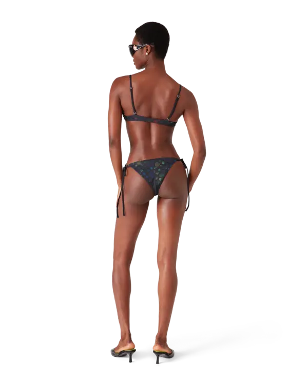 Casablanca Monogram String Bikini Bottom