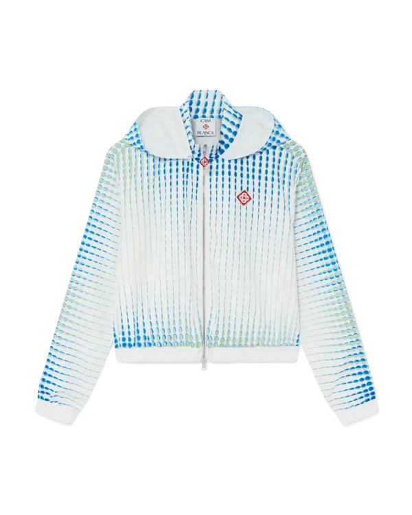 Casablanca Dots Windbreaker Jacket - Multicolor