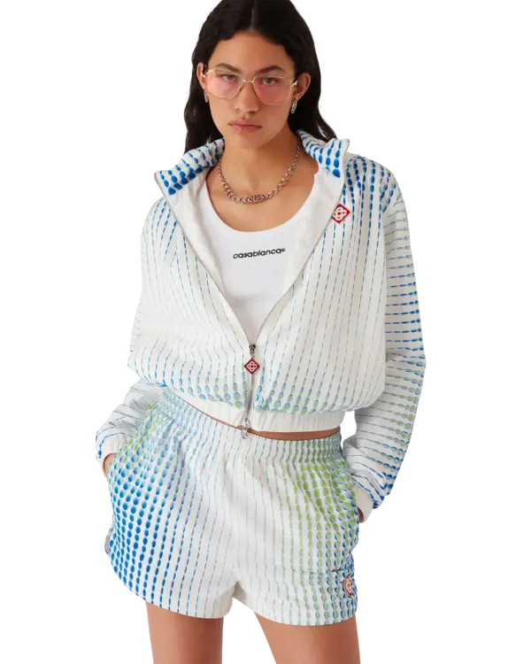 Casablanca Dots Windbreaker Jacket - Multicolor