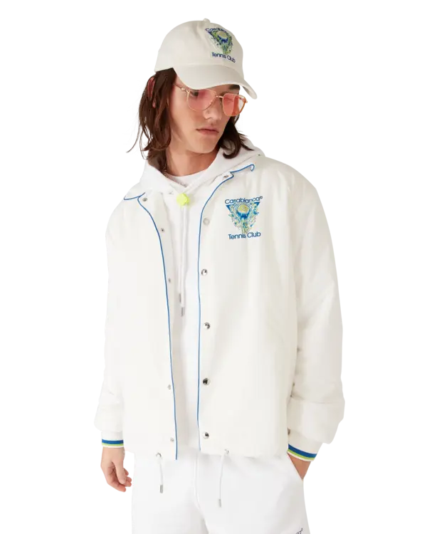 Casablanca Tennis Club Icon Coach Jacket - Multicolor