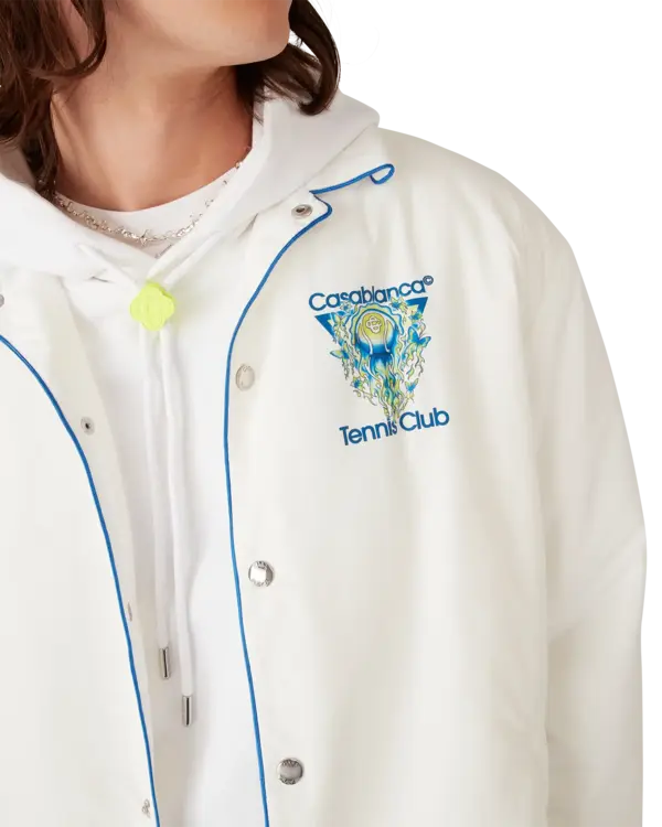 Casablanca Tennis Club Icon Coach Jacket - Multicolor