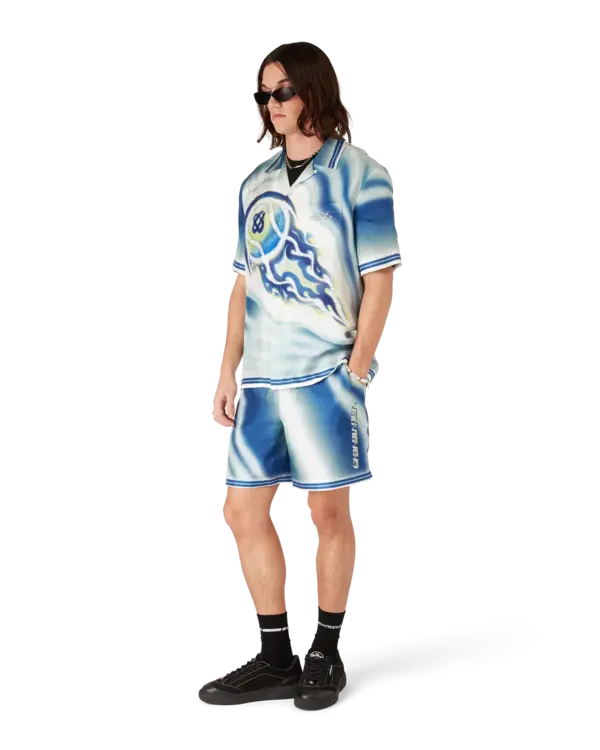 Casablanca The Art Of The Serve Silk Shorts