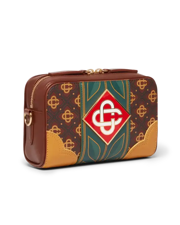 Casablanca Monogram Crossbody Bag - Multicolor